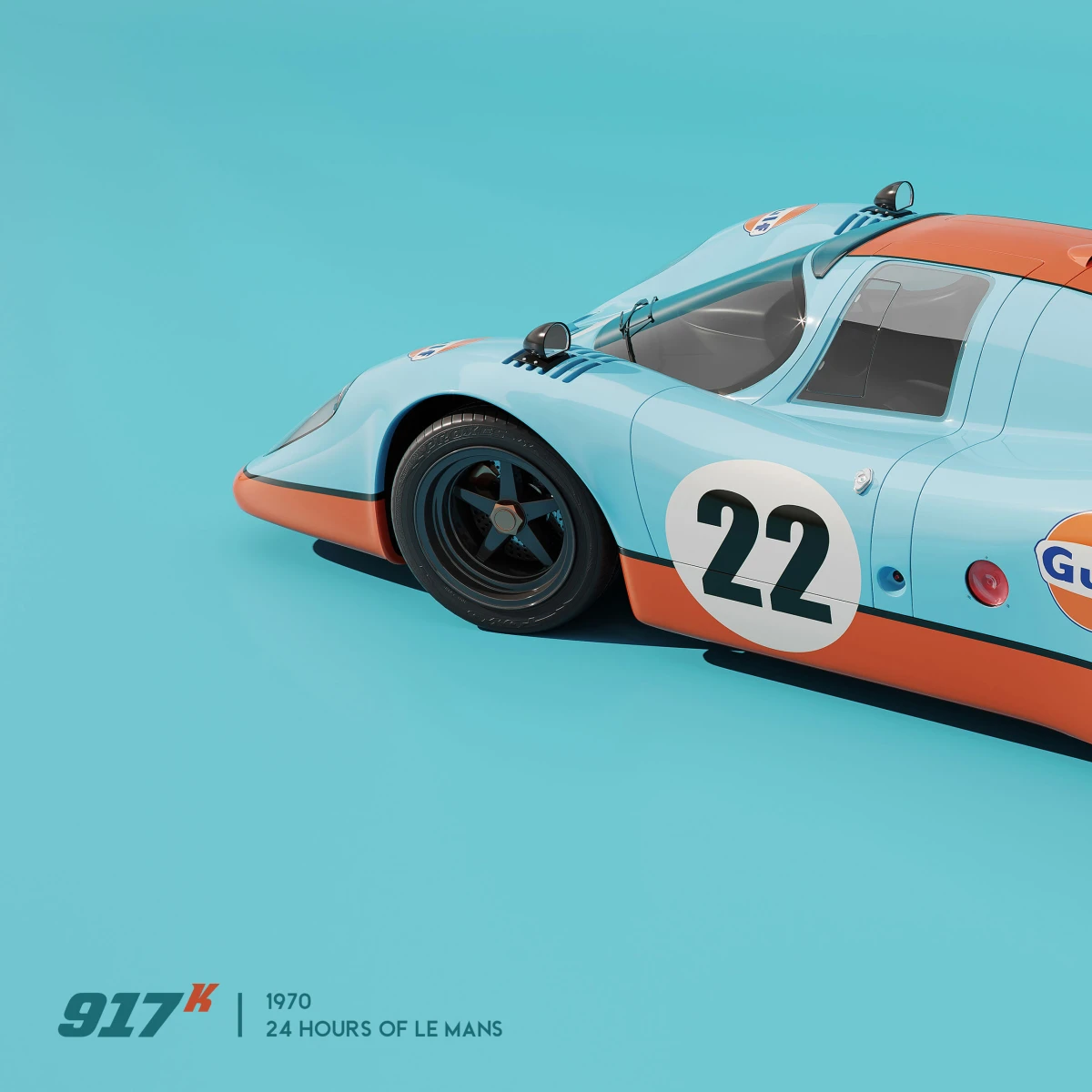 Porsche 917K Poster | Colors of Speed